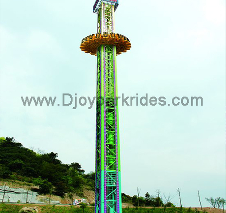 popular thrilling amusement park rides sky drop tower rides